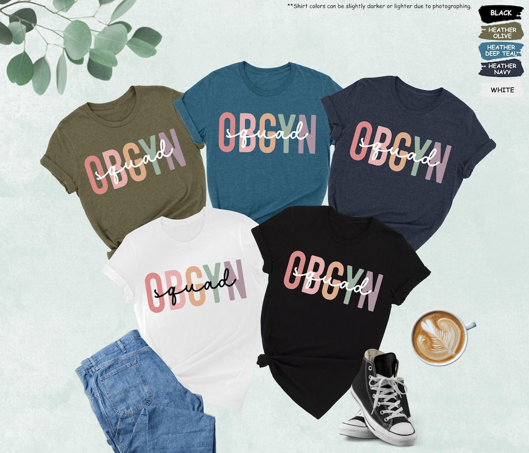 OBGYN Squad Shirt, Obgyn Crew Shirt, Obgyn Nurse Shirt, Ob Nurse Shirt ...