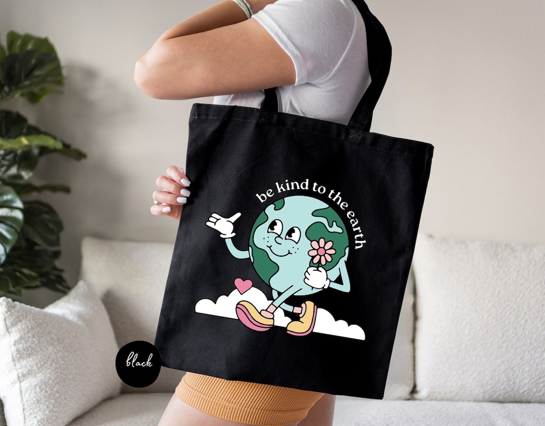 Be Kind to the Earth Tote Bag, Save the Earth, Earth Day Tote Bag ...