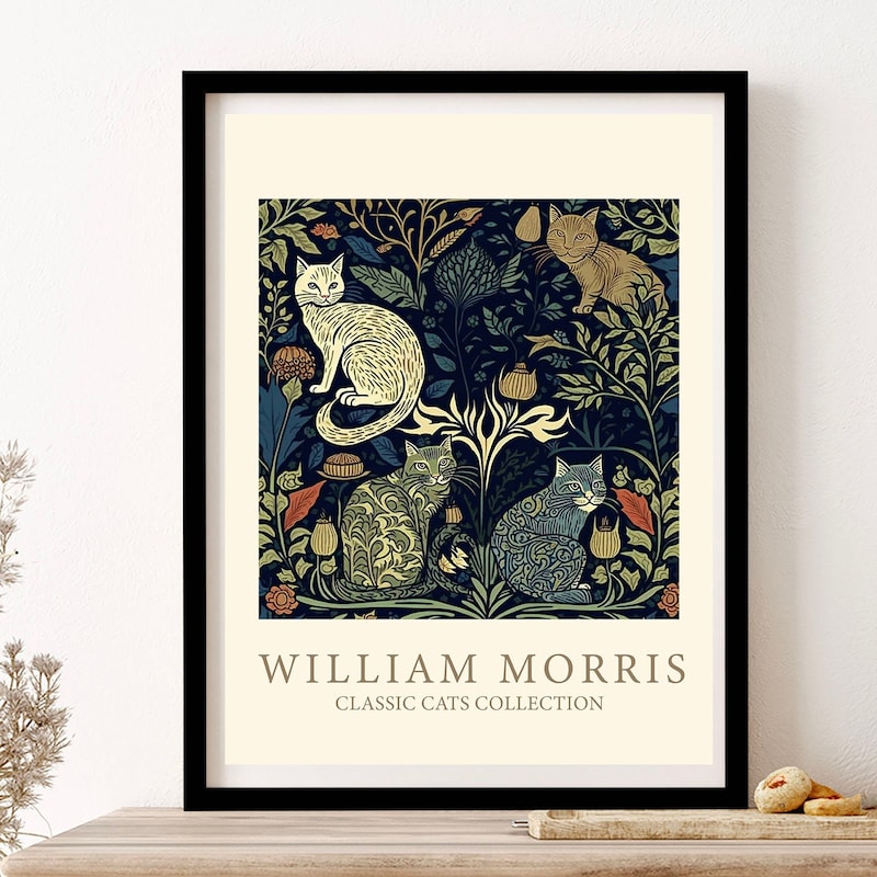 Framed William Morris Print - Etsy