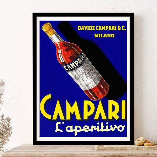 Campari Print - Etsy