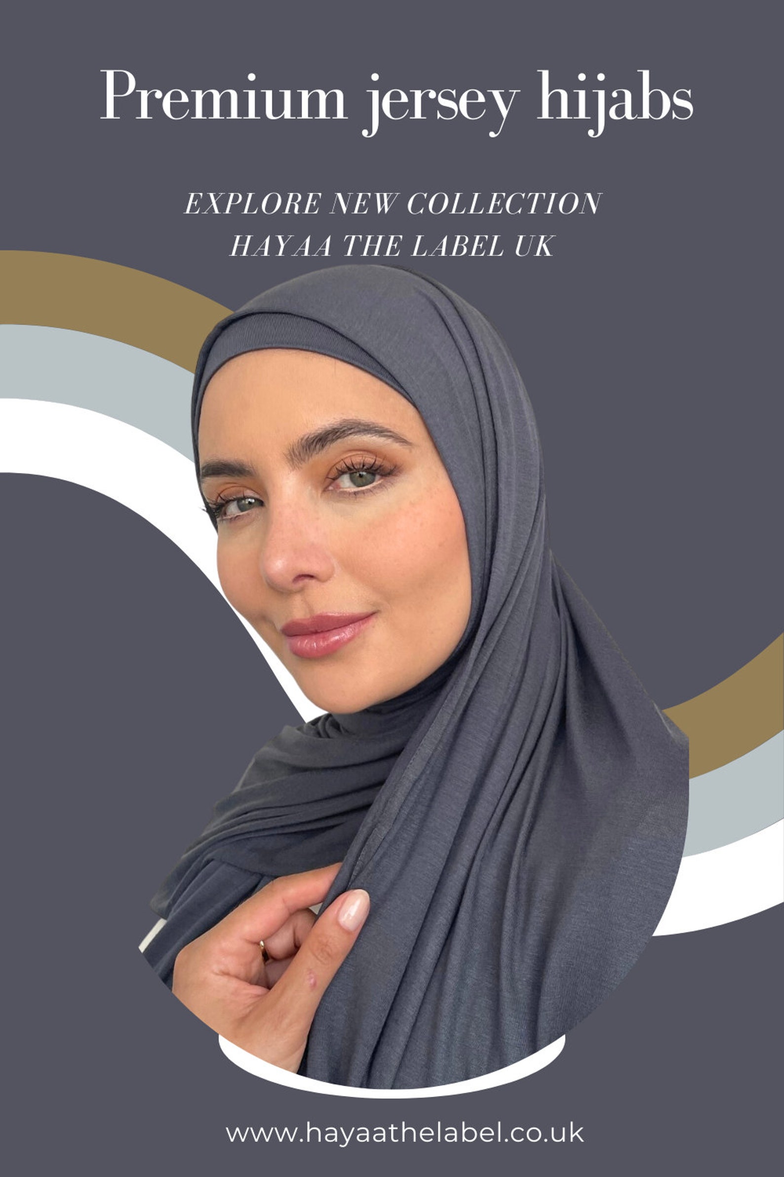 Premium Jersey Hijab Scarf: Stretchy Organic Cotton-spandex Blend - Etsy