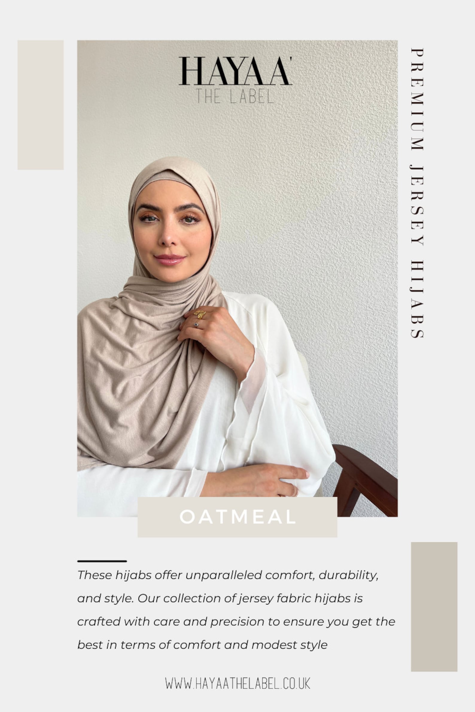 Premium Jersey Hijab Scarf: Stretchy Organic Cotton-spandex Blend - Etsy
