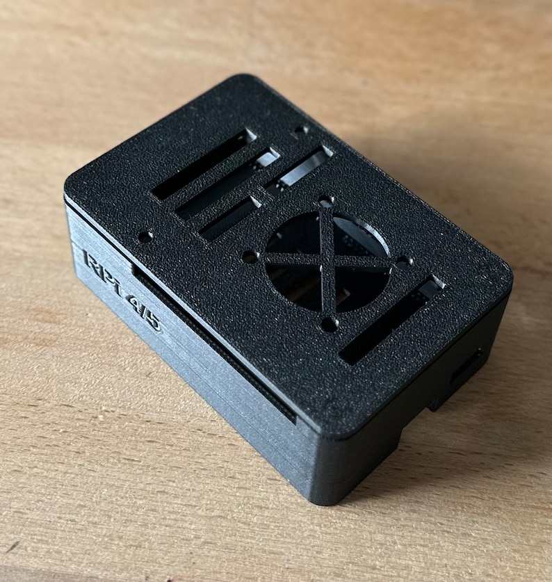 Sleek 3d Printed Raspberry Pi 5 Case Customizable And Functional Etsy