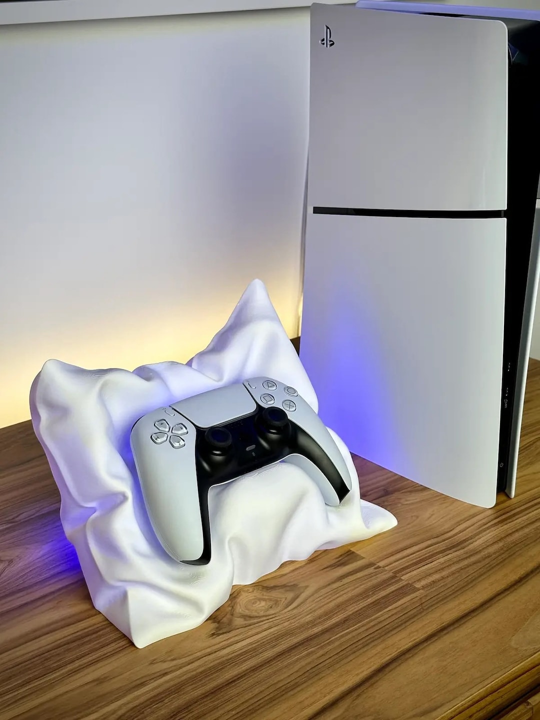3D Printed Playstation 5 Controller Stand Pillow Design, Unique Gamer ...