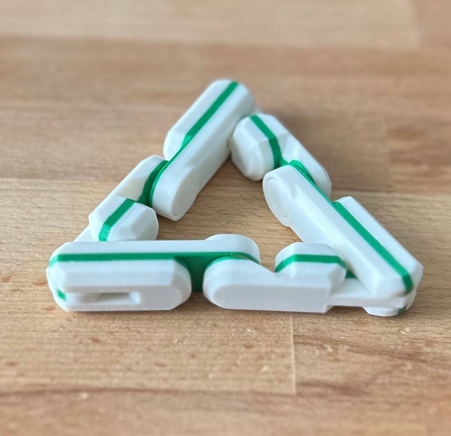 3D Printed Infinity Triangle Fidget Toy Endless Stress Relief, Mindful ...