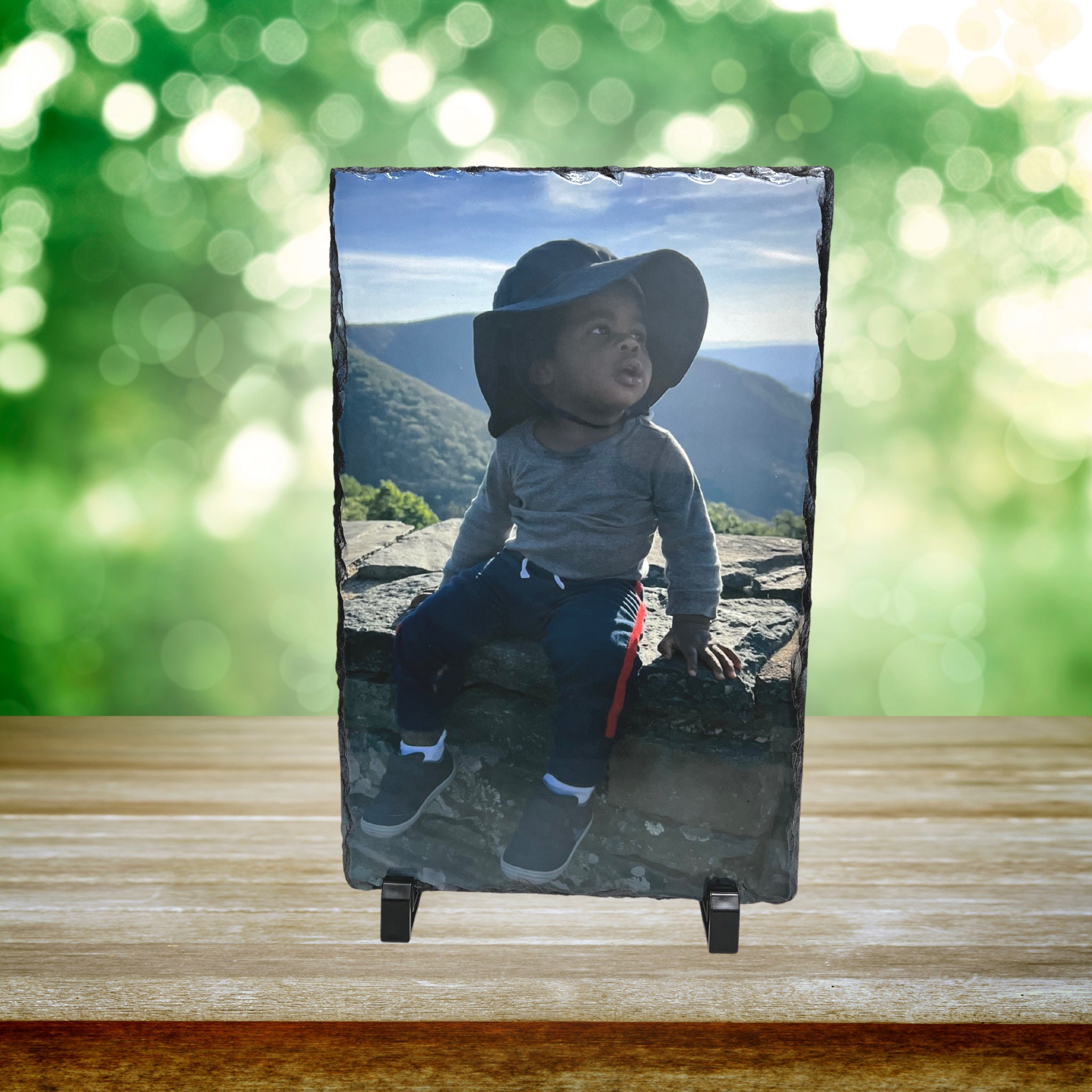 Custom Photo Slate, Wedding Gifts, Family, Newborn, Rock Slate ...