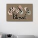 Blessed Wall Art, Canvas Wall Art, Bible Verse Art, Faith Canvas Print ...