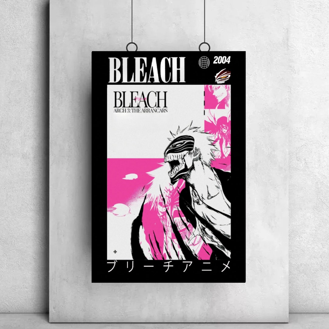 Anime Ichigo Pink Canvas Poster Wall Art Home Decor - Etsy