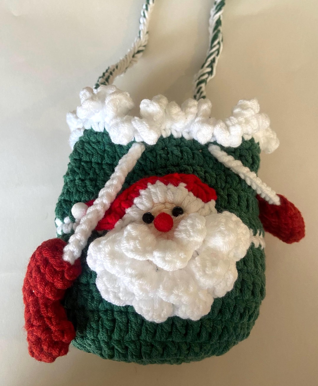 Handcrafted Santa Bag Crochet - Etsy