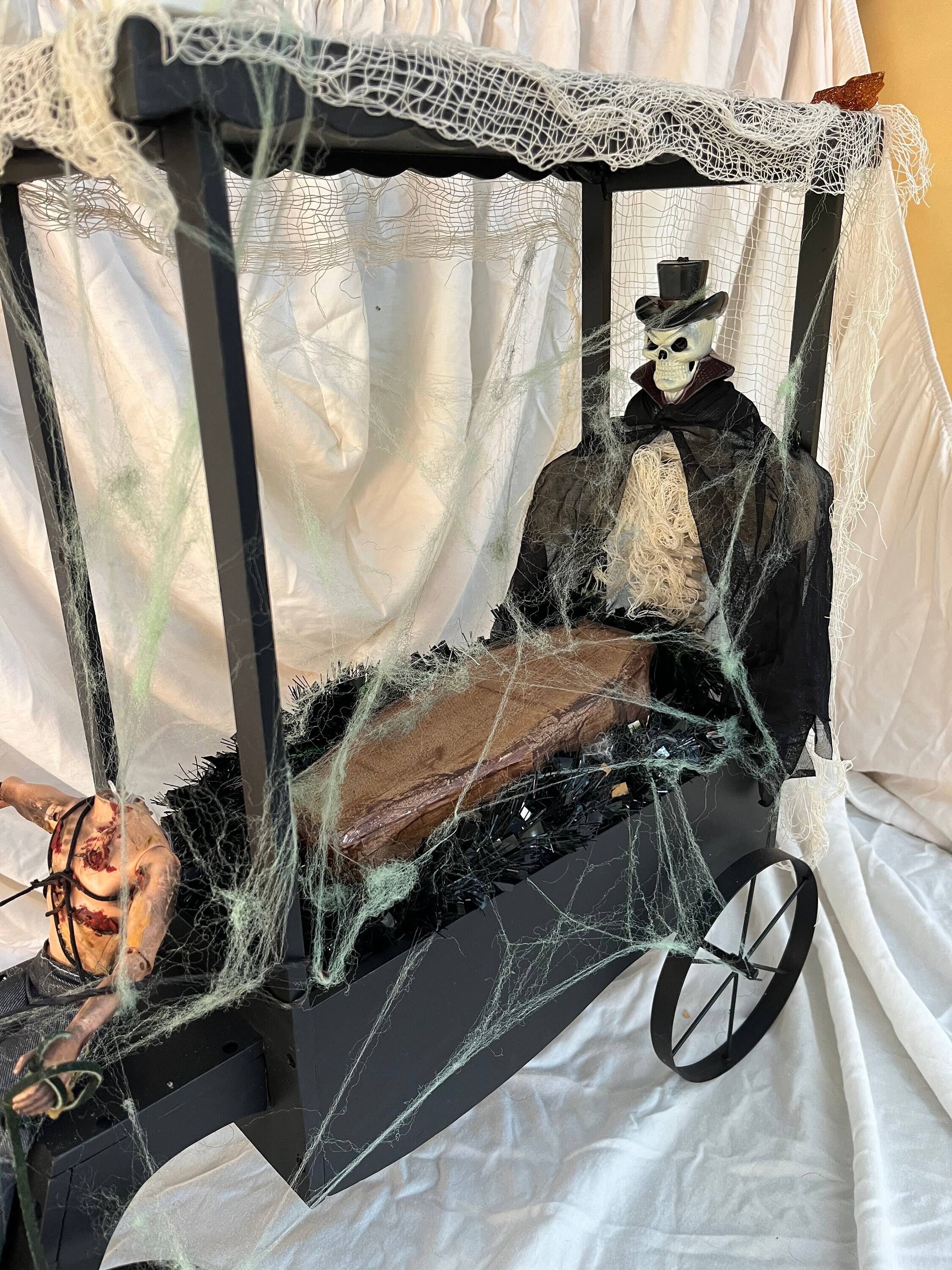 Unique Headless Horseman Carriage and Horse - Etsy