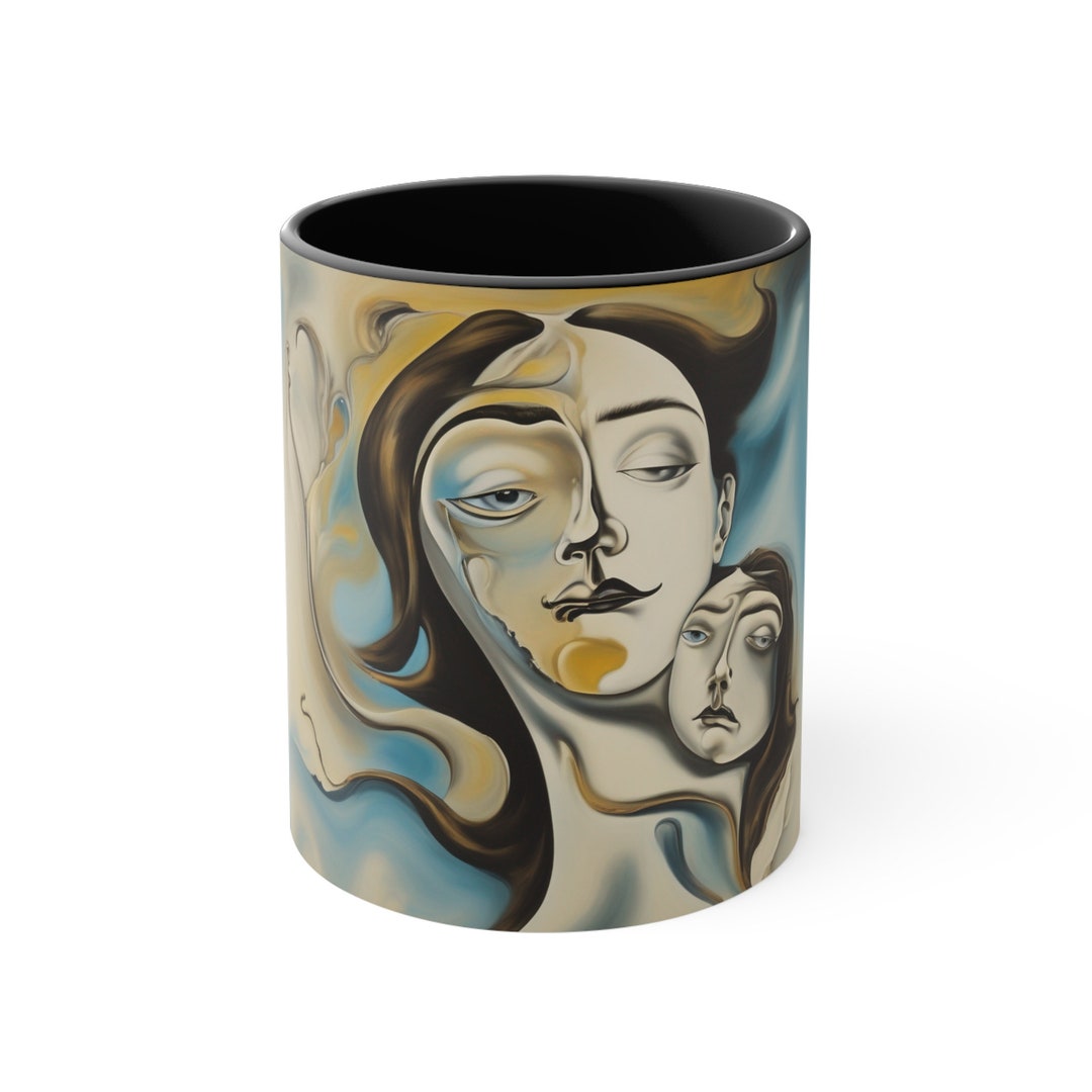 Salvador Dali Inspired Accent Coffee Mug, 11oz - Etsy