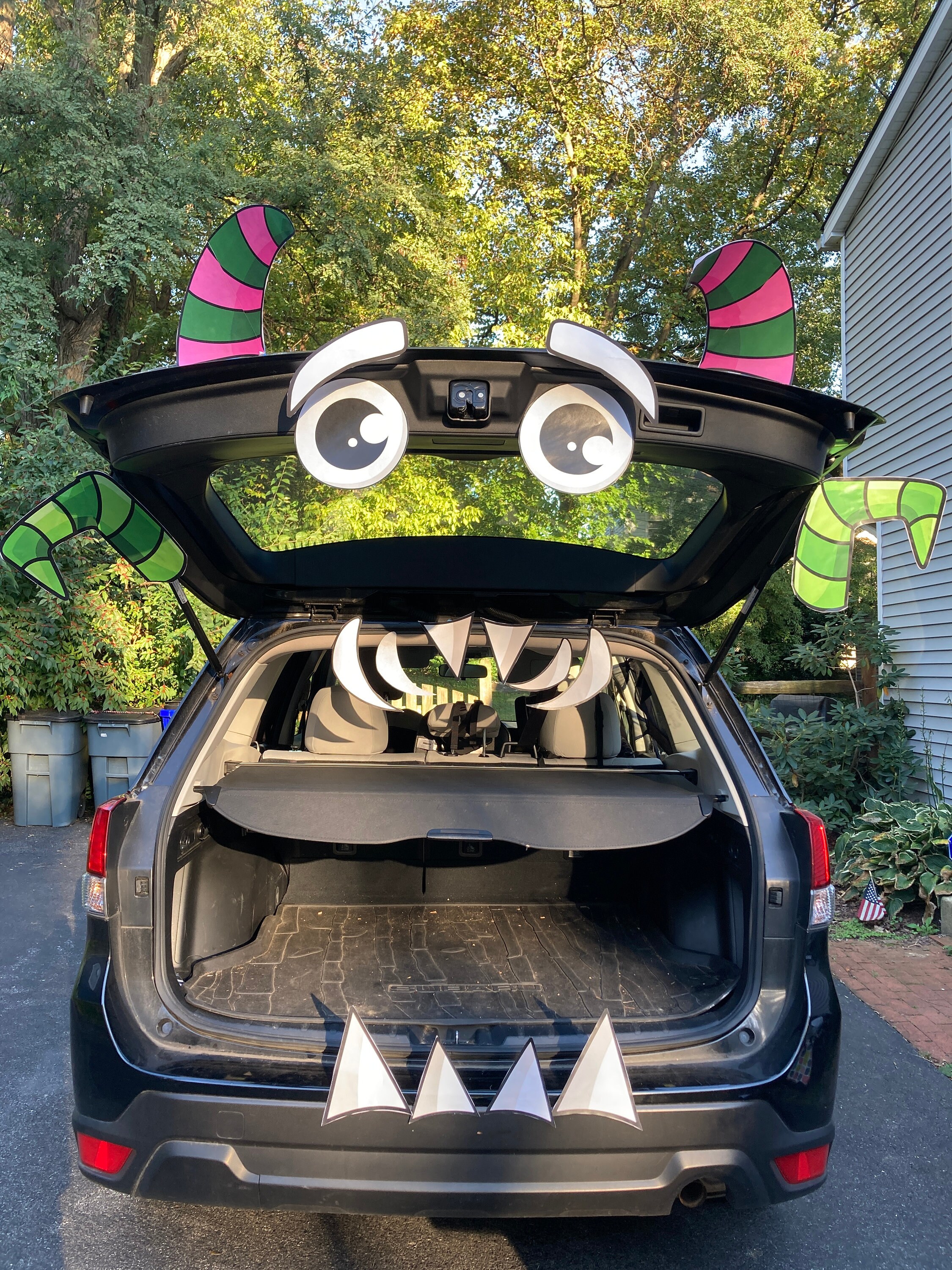 Trunk or Treat Car Decorating Kit - Silly Monster - Easy DIY Printable ...
