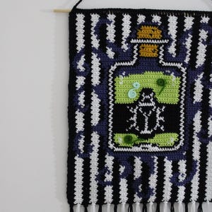 Juice of the Beetle PDF Pattern | Beetlejuice Inspired Tapestry Crochet ...