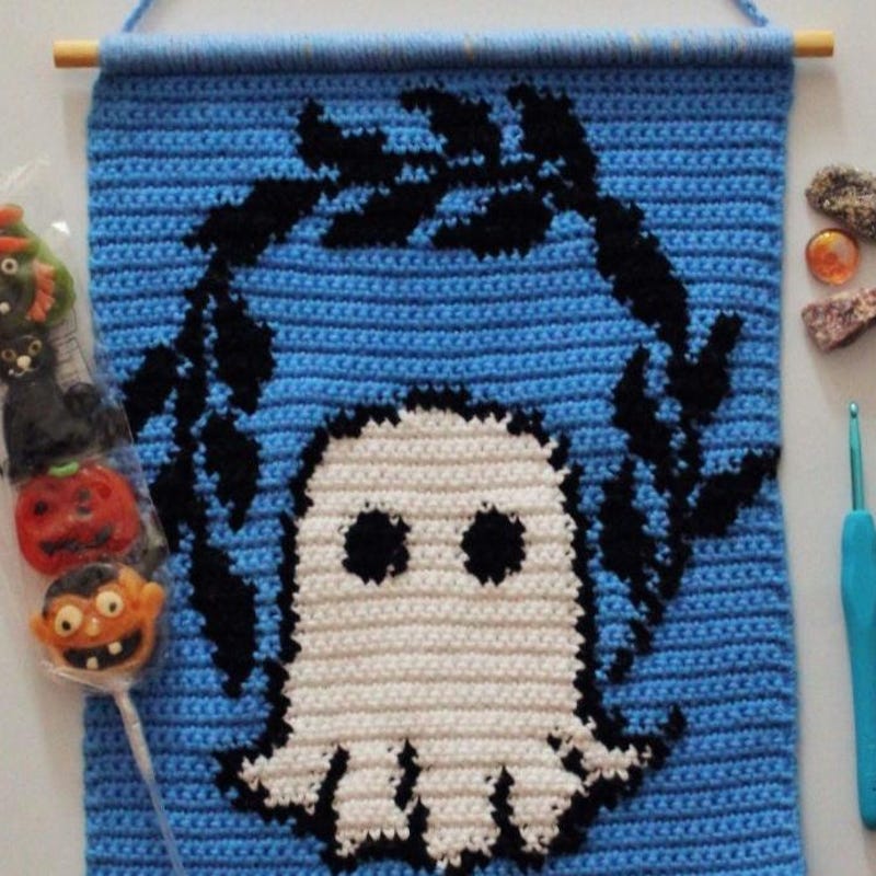 Halloween Tapestry - Etsy