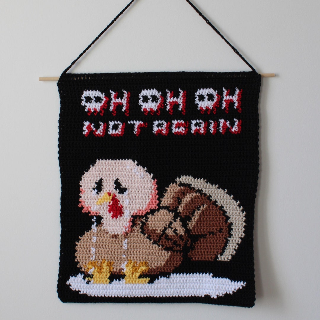 Sad Thanksgiving Turkey PDF Crochet Pattern | "oh, Oh, Oh, Not Again ...
