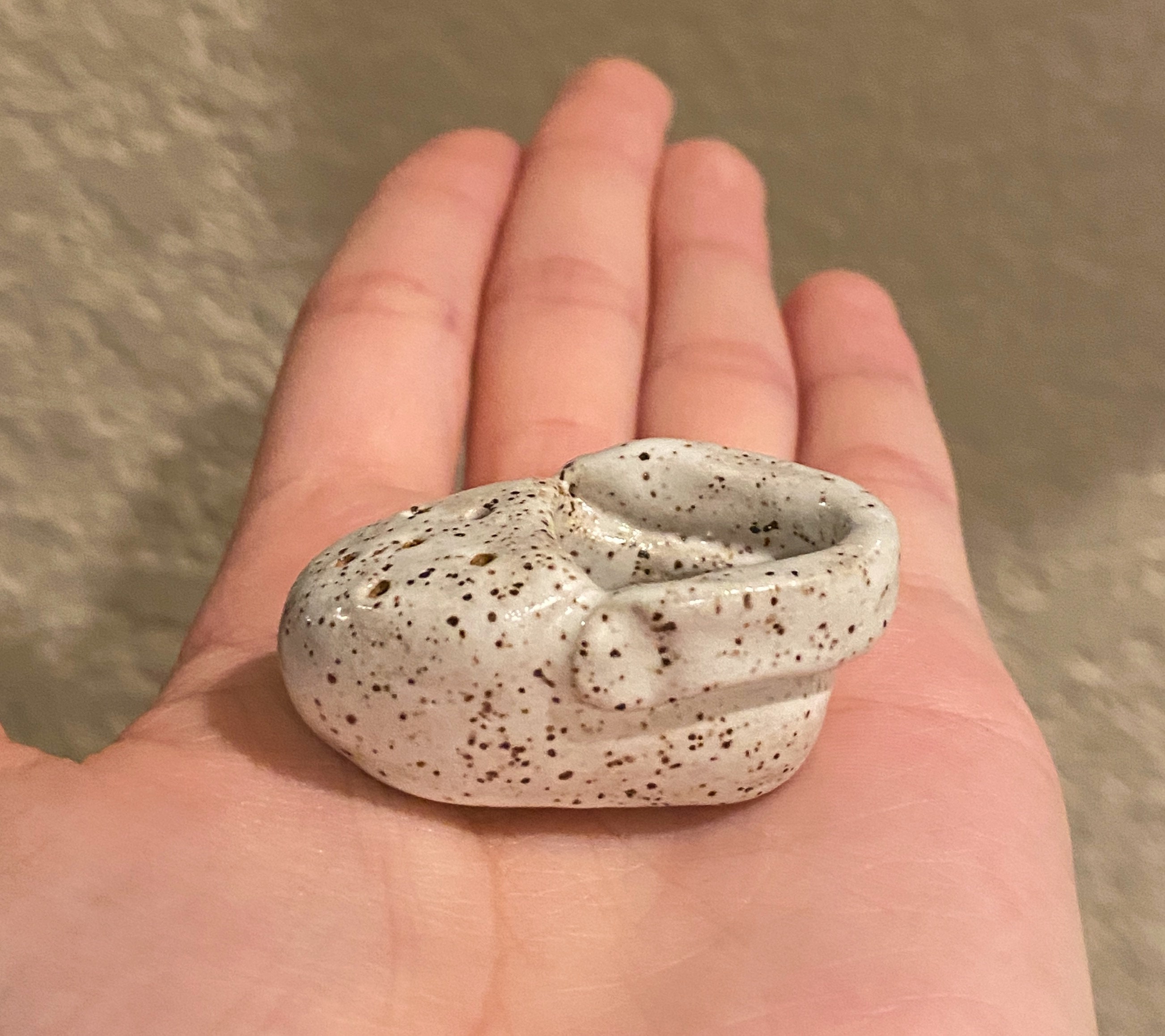Mini White Ceramic Croc - Etsy