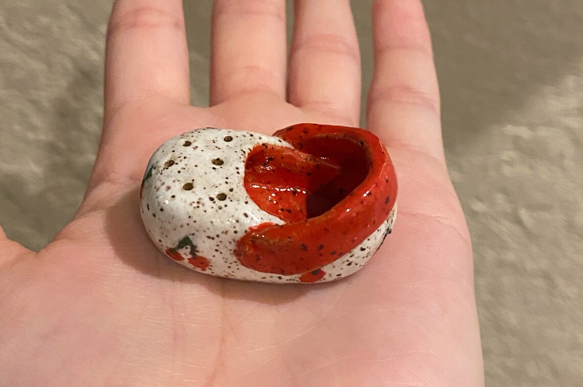 Mini Cherry Ceramic Croc - Etsy