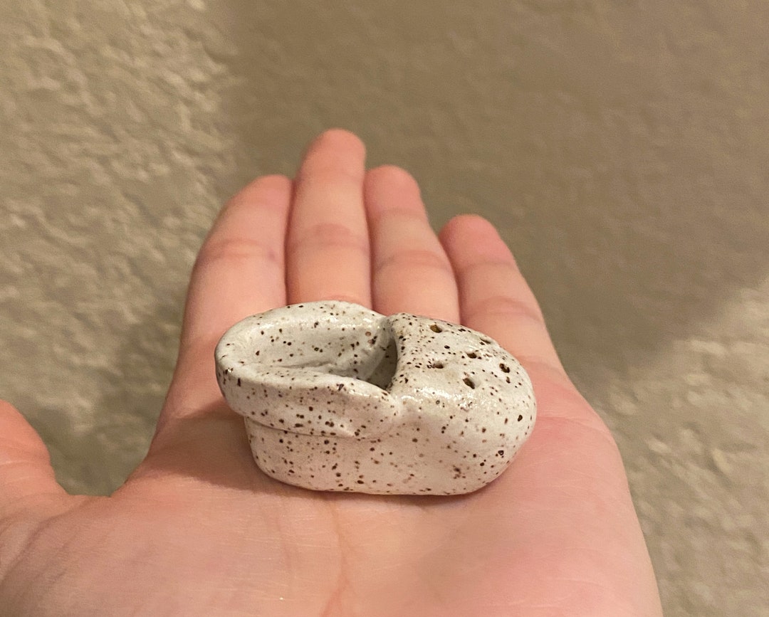 Mini White Ceramic Croc - Etsy
