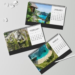 Bali Desk Calendar 2025 | Indonesia | Small Calendar 2025 | Bali Photo ...