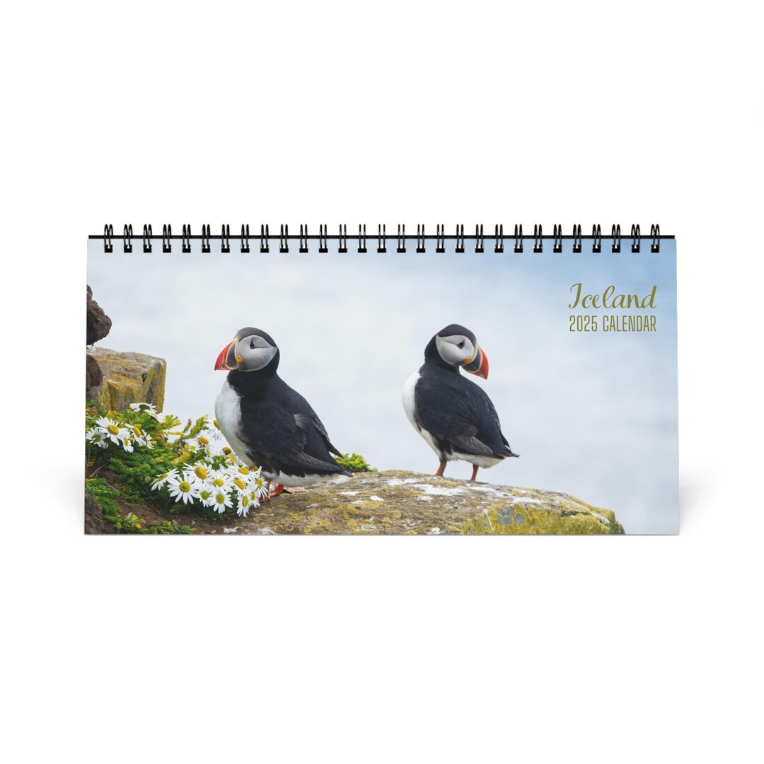 Iceland Desk Calendar 2025 | Iceland Desktop Calendar 2025 | Iceland ...