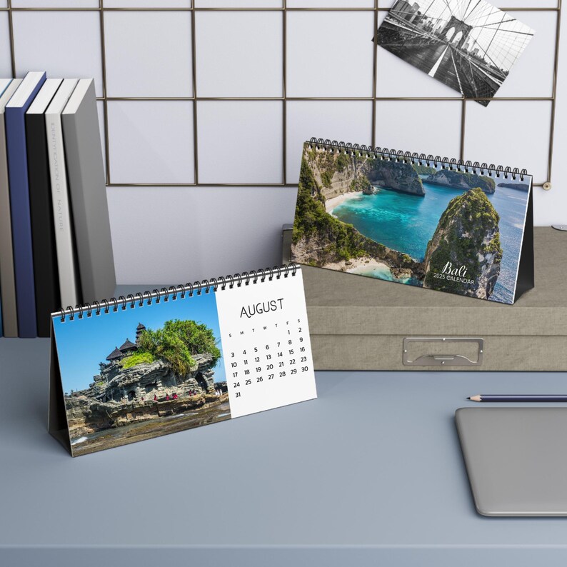 Bali Desk Calendar 2025 | Indonesia | Small Calendar 2025 | Bali Photo ...