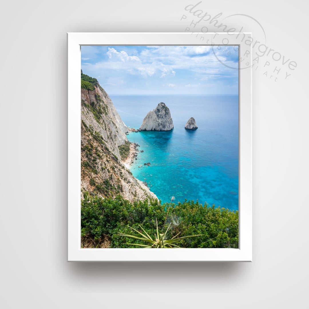 Zakynthos Keri Cliffs Print: Greece Coastal Photo (digital Download) - Etsy