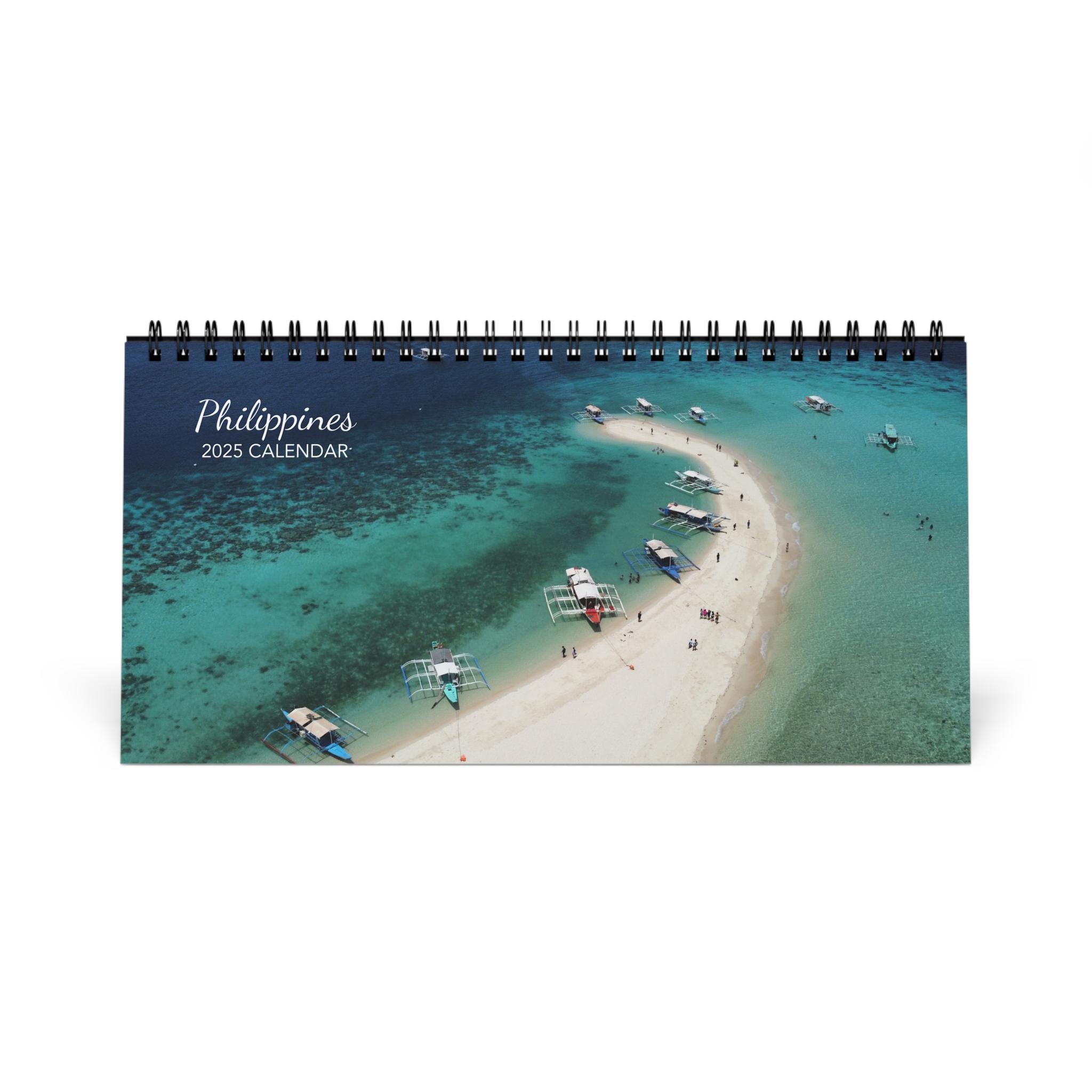 Philippines Desktop Calendar 2025 | Filipino Gift | Palawan Photos ...
