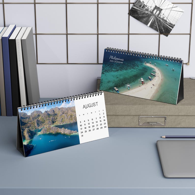 Philippines Desktop Calendar 2025 | Filipino Gift | Palawan Photos ...