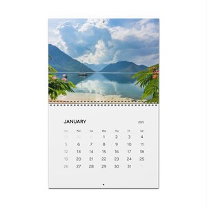 Beautiful Beaches Calendar 2025 | Beaches Calendar | Wall Calendar 2025 ...