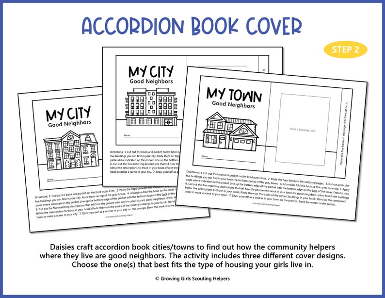 Girl Scout Daisies: good Neighbor Printable Badge Pack Activities for ...