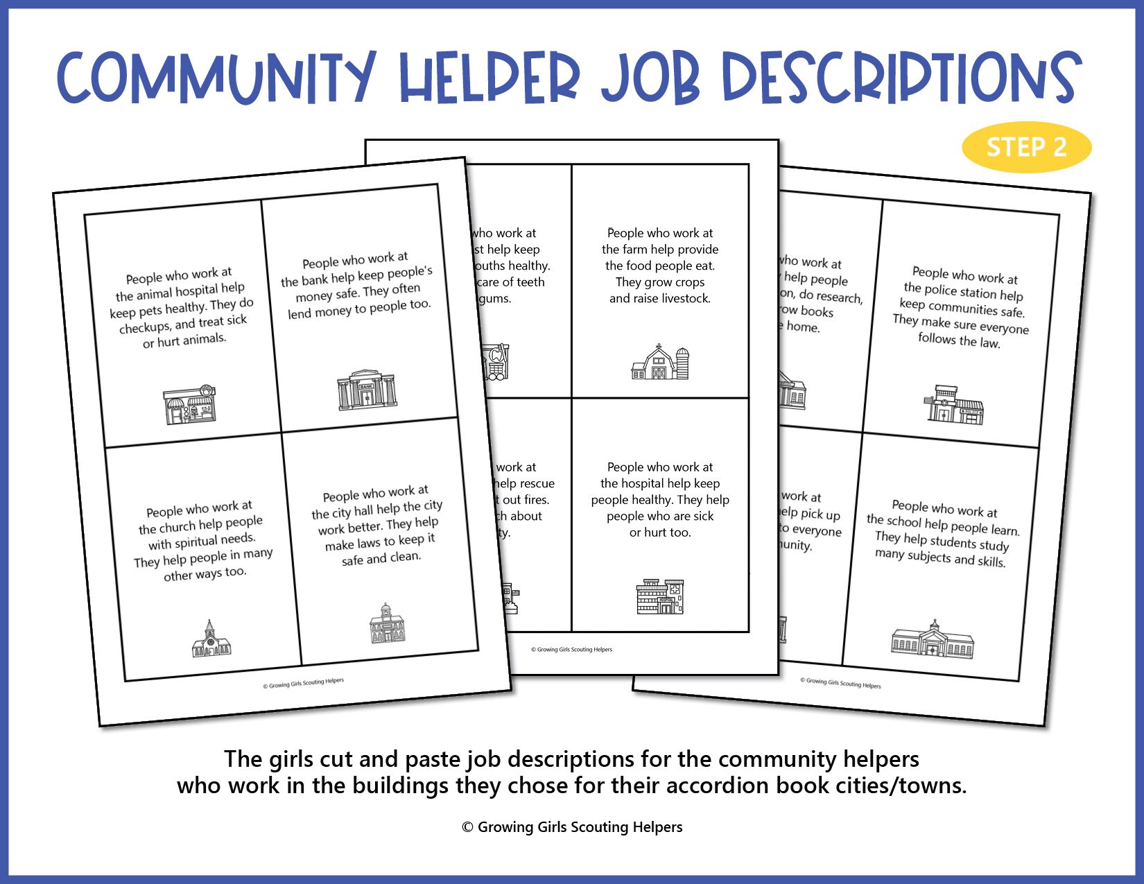 Girl Scout Daisies: good Neighbor Printable Badge Pack Activities for ...