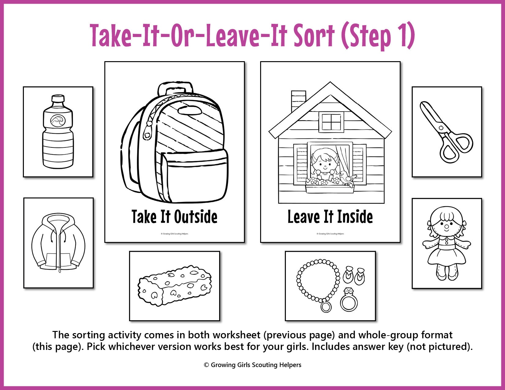 Girl Scout Daisies: "eco Learner" Printable Badge Pack | Activities for ...