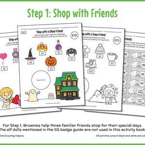 Girl Scout Brownies: "money Manager" Printable Activity Book | Badge ...