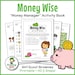Girl Scout Brownies: money Manager Printable Activity Book Badge ...