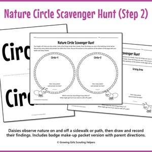 Girl Scout Daisies: "eco Learner" Printable Badge Pack | Activities for ...