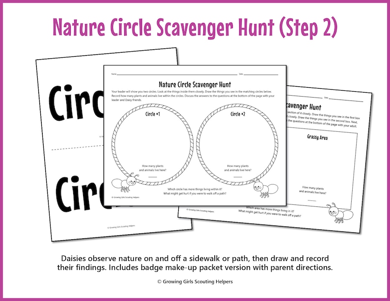 Girl Scout Daisies: "eco Learner" Printable Badge Pack | Activities for ...