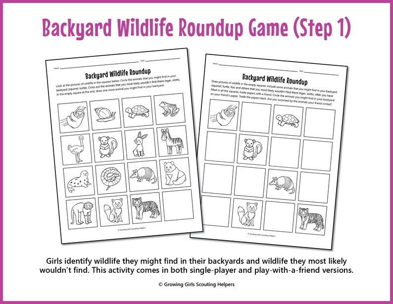 Girl Scout Daisies: "eco Learner" Printable Badge Pack | Activities for ...