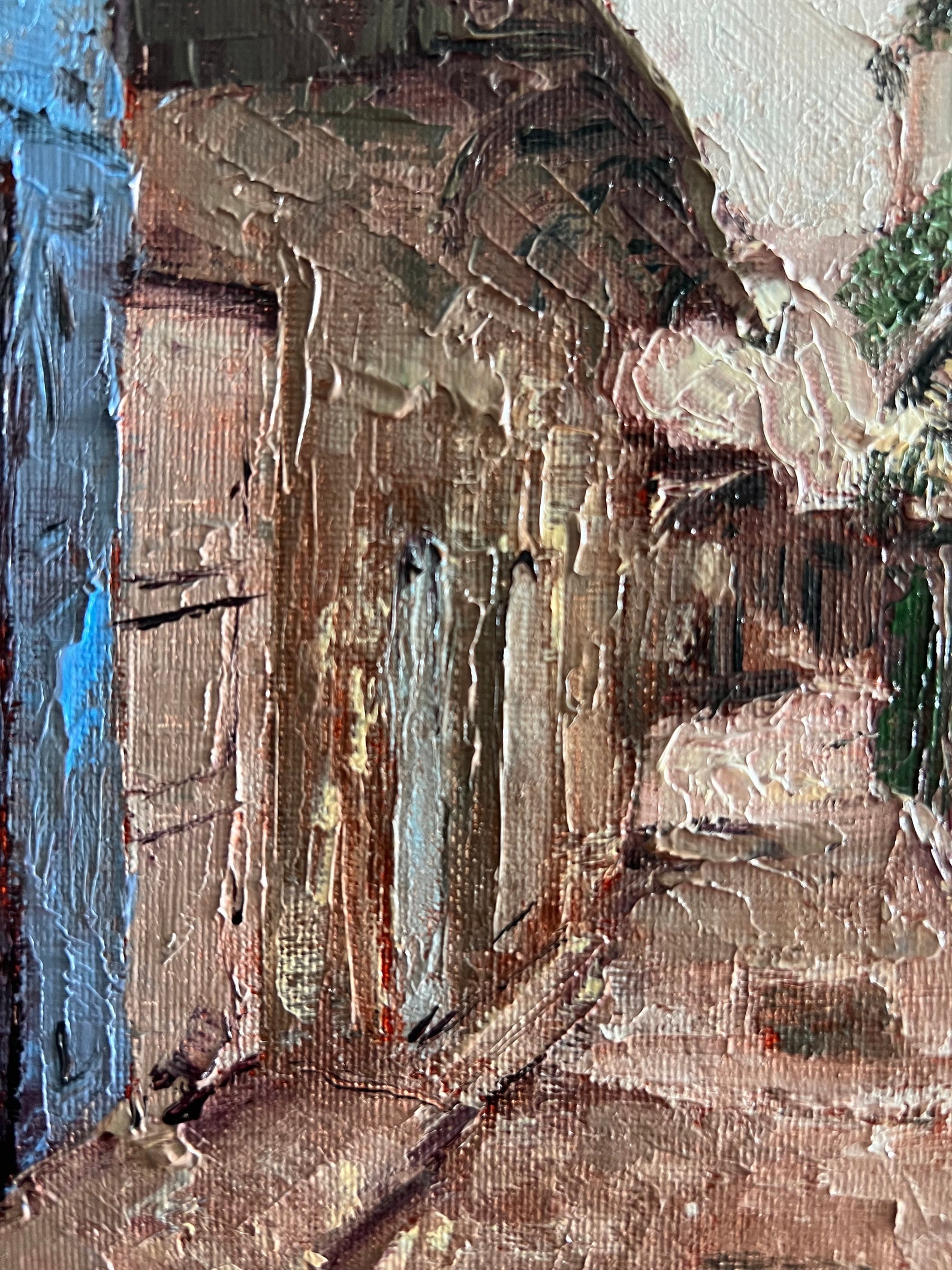 Al Nasra 001, Palestine Zuqaq Collection Oil Painting on Canvas Panel ...