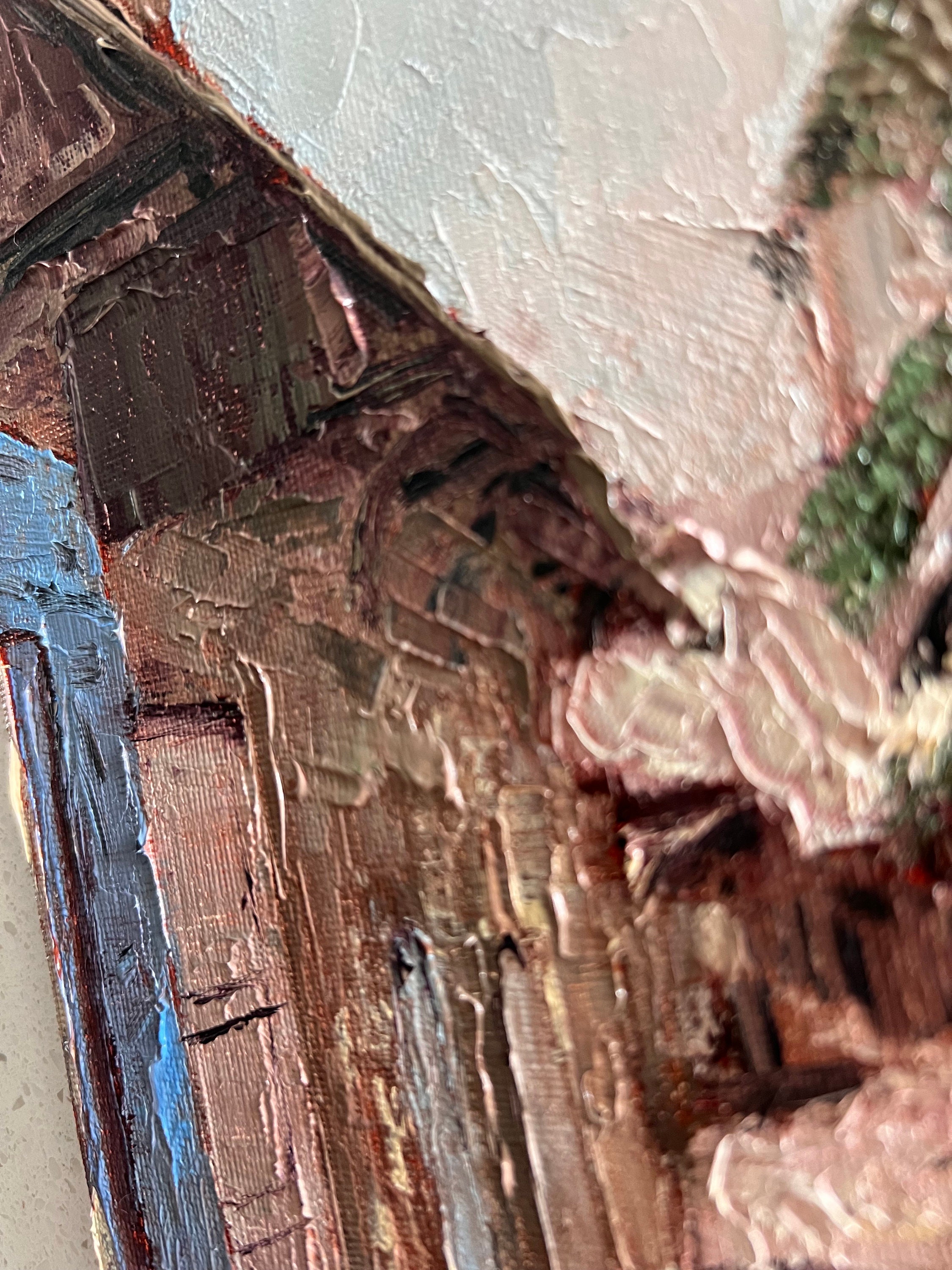 Al Nasra 001, Palestine Zuqaq Collection Oil Painting on Canvas Panel ...