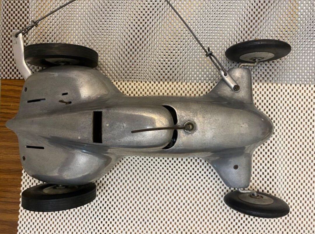 Vintage 1940's Dooling Streamliner Frog Tether Car W/ - Etsy