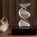 Personalized DNA Science Molecule Night Light,custom Helix Pendant ...