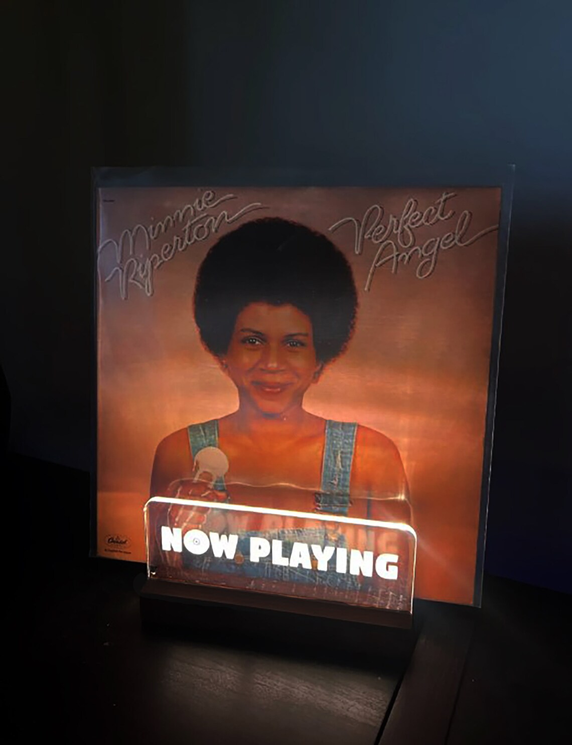 Now Playing Record Holder Stand Gift,now Spinning Vinyl Record Display ...