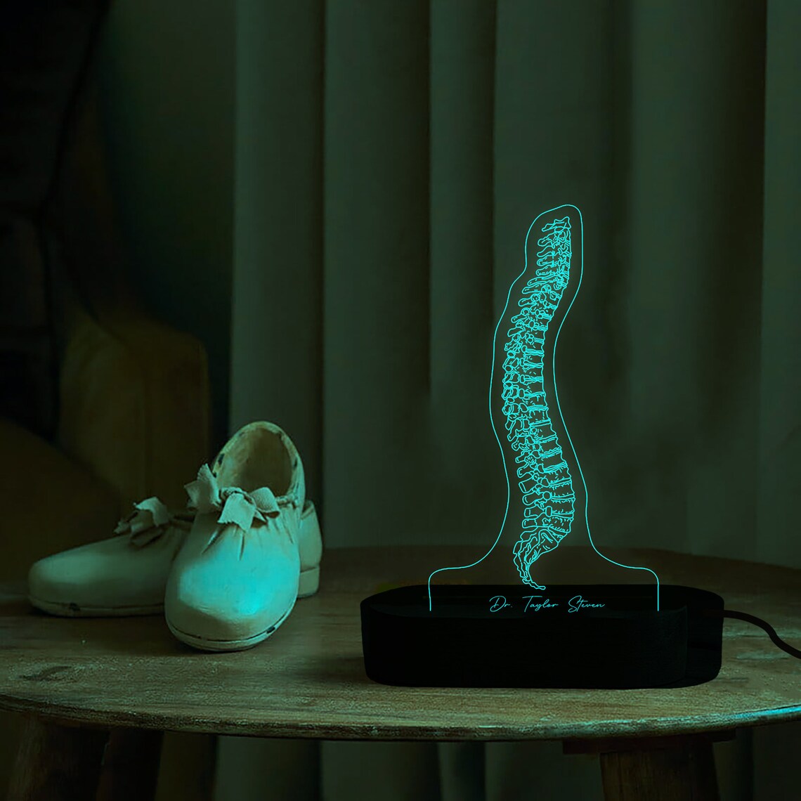 Personalized Spine Surgeonor Night Light,custom Osteopath Medical ...