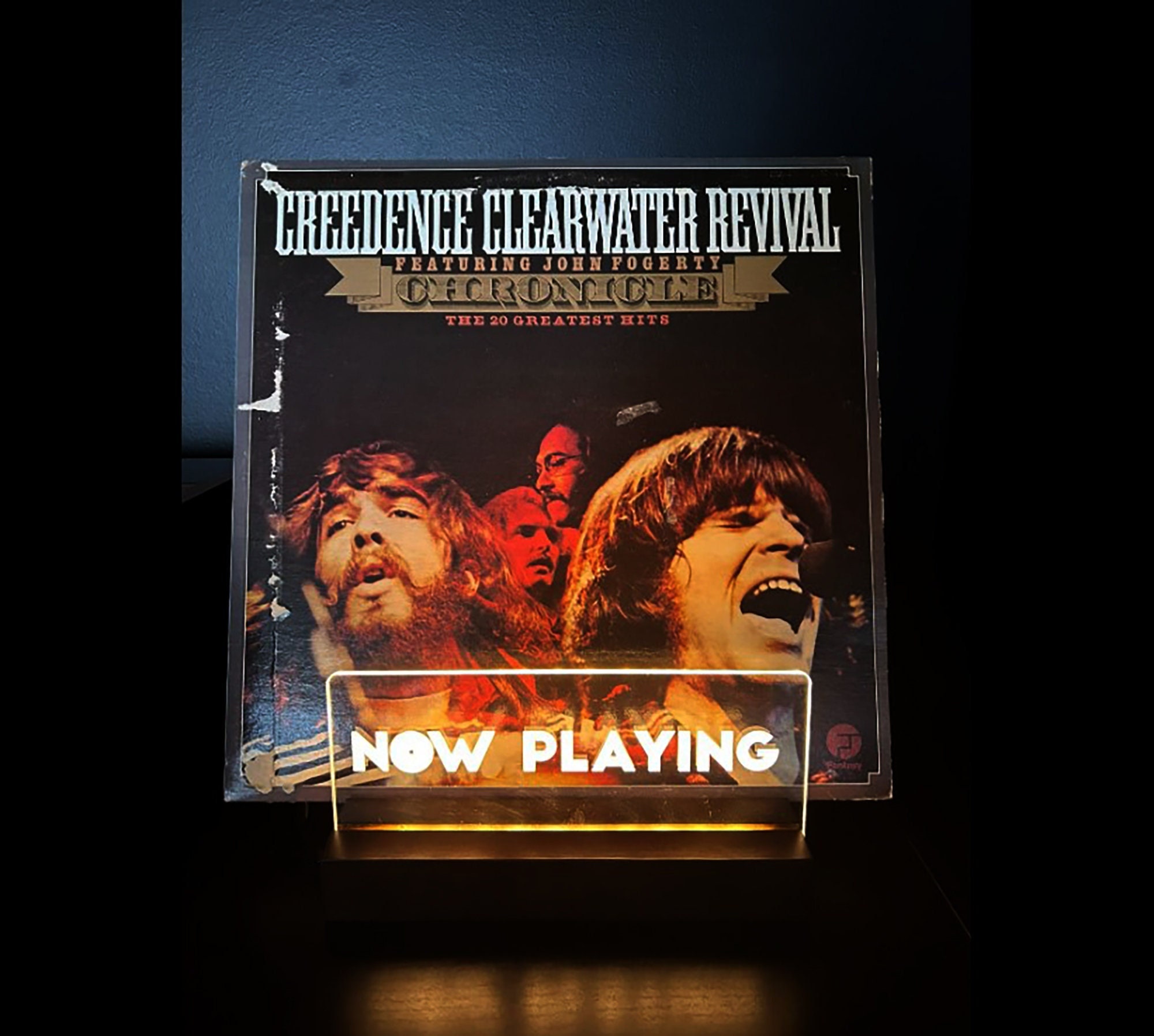 Now Playing Record Holder Stand Gift,now Spinning Vinyl Record Display ...