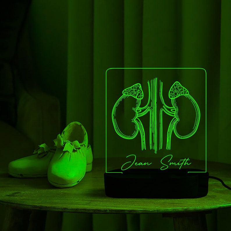 Nephrologist Night Light,personalized Kidneys Urology Medical Student ...