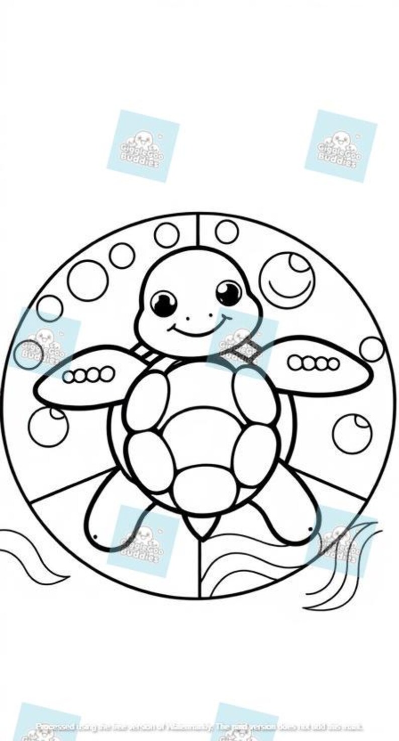 Turtle Shell Patterns: Color Your Own Beachy Adventure! - Etsy