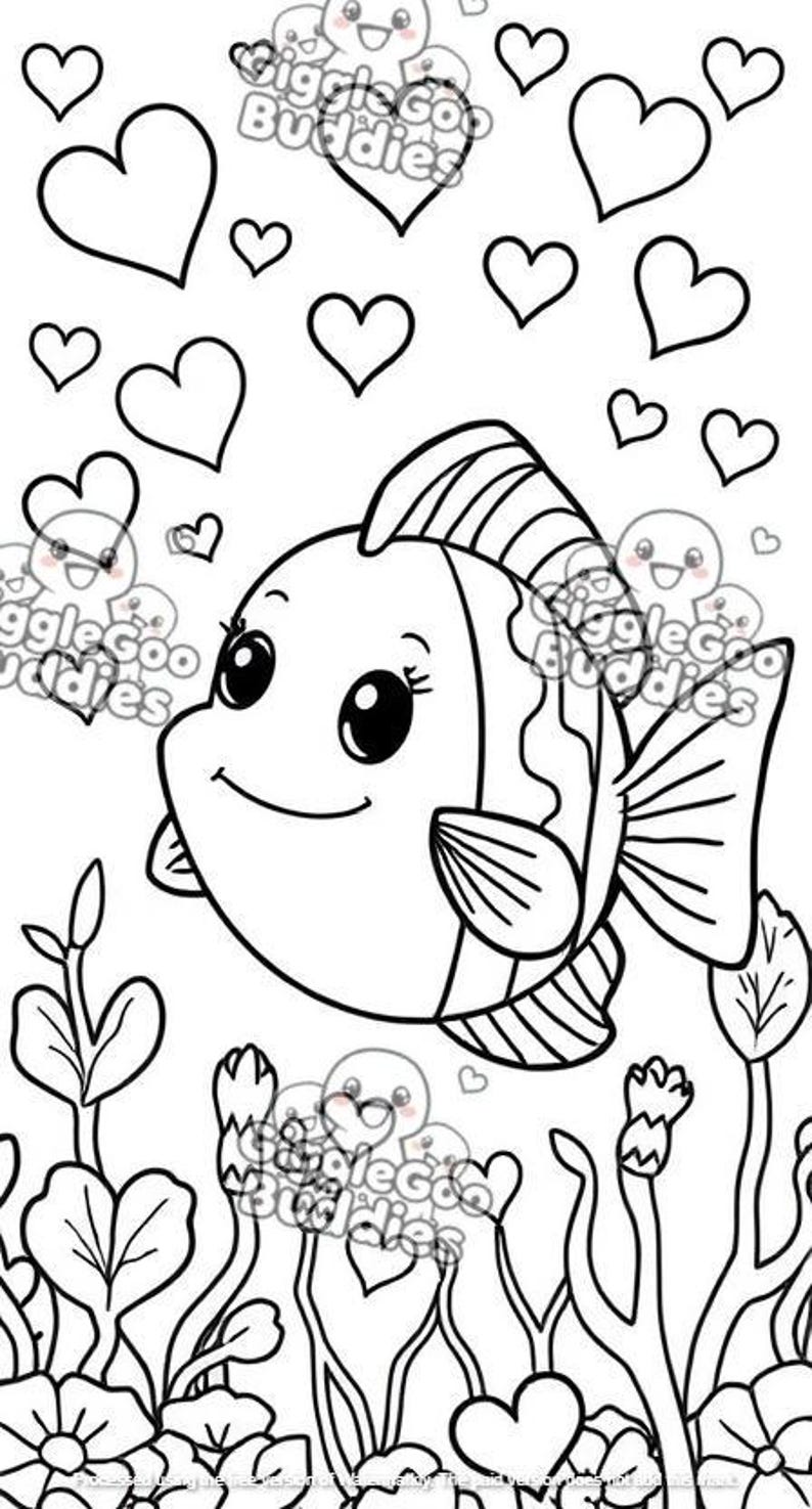 Valentine’s Day Coloring Bundle - Etsy