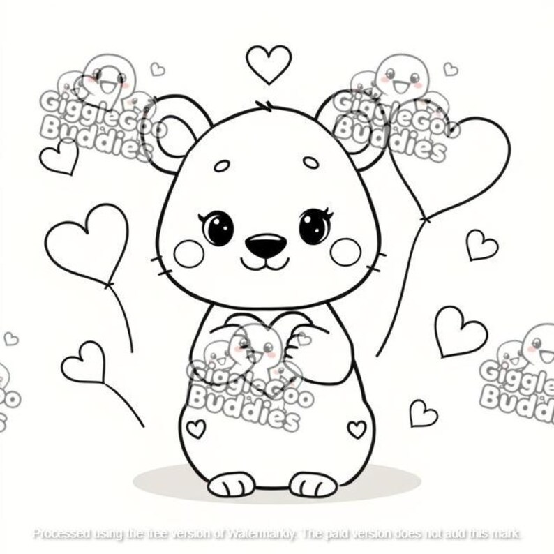 Valentine’s Day Coloring Bundle - Etsy