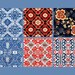 Traditional Chinese Tile Pattern Seamless Digital Paper Printable ...
