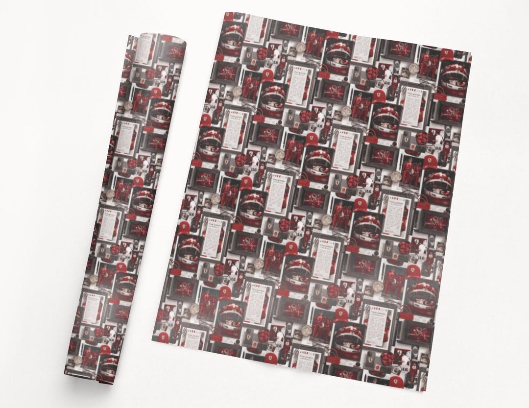 Race Car Inspired Racing Wrap | Supercar Gift Wrap Roll | Motorsport ...